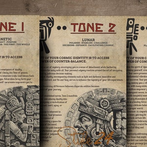 Mayan Tones- Your Guide to Mayan Astrology, Book of Shadows Printable ...