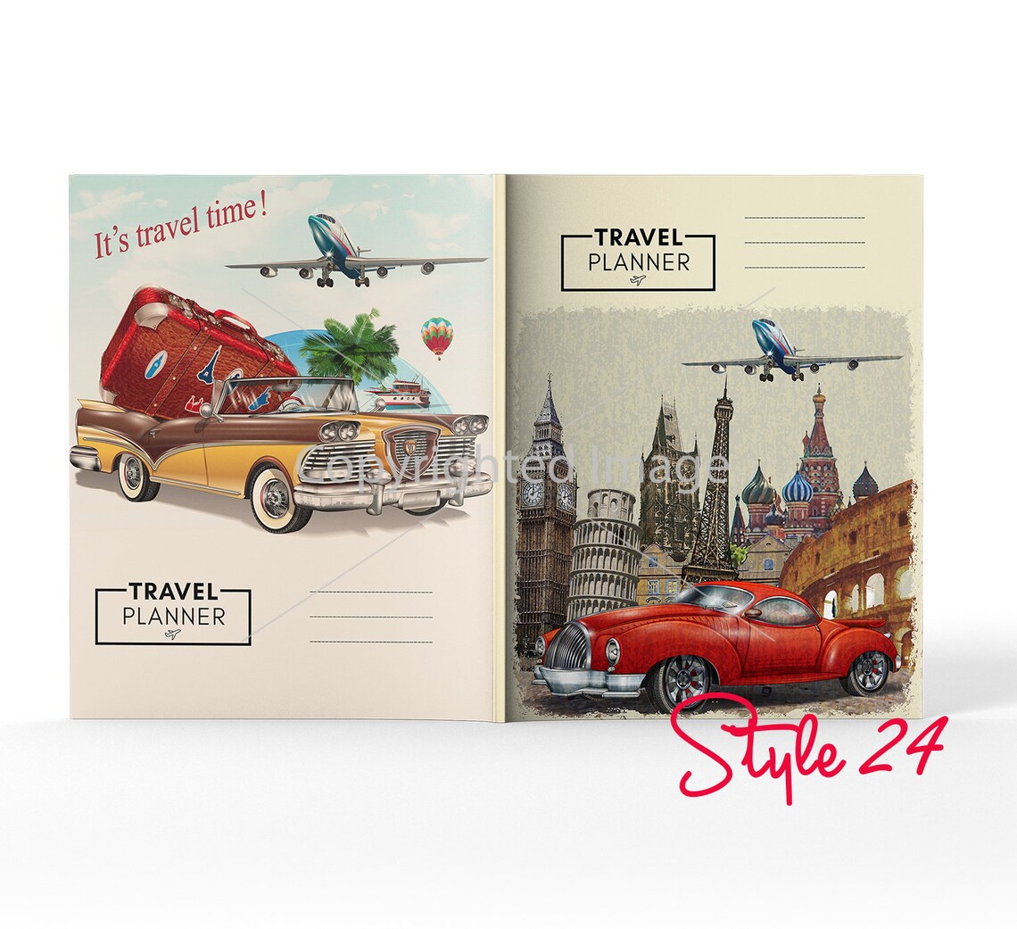 Vintage Travel Journal Kit Printable Journal Junk Journal | Etsy