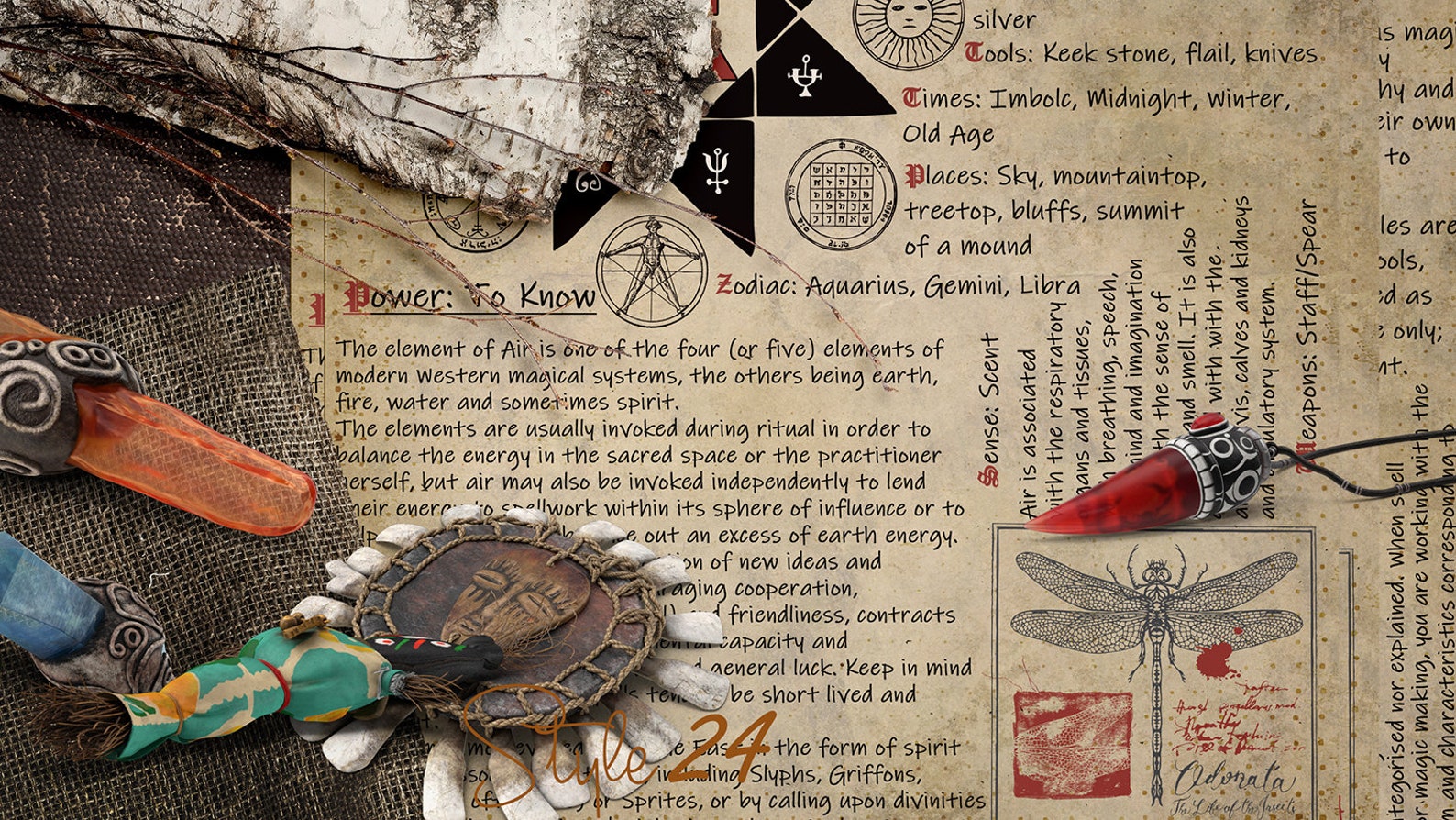 Western Elemental Correspondences, Witchcraft, Printable, Book of ...