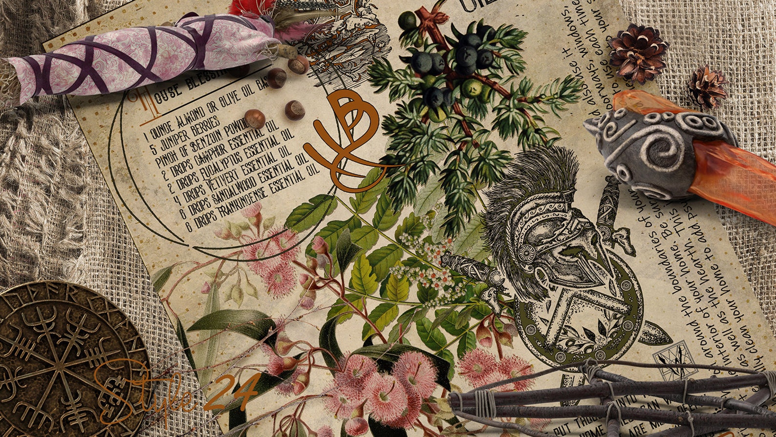 Magick Potions 1 witchcraft Printable Book of Shadows - Etsy