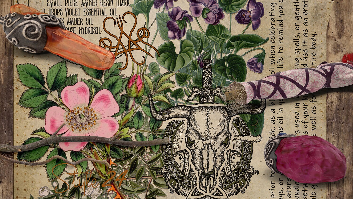 Magick Potions 1 witchcraft Printable Book of Shadows - Etsy