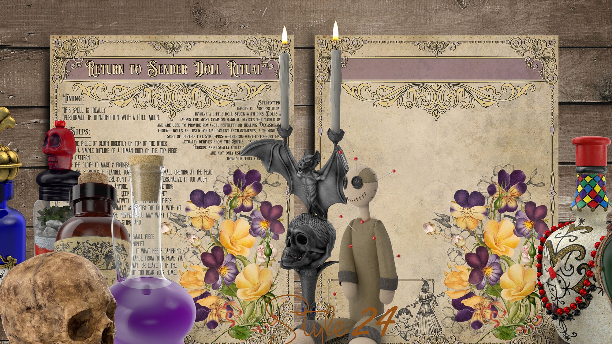 Printable Protection Spells: Book of Shadows Pages (digital Download ...