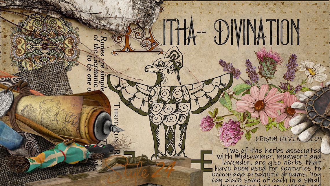 Litha Wiccan Sabbat Midsummer Book of Shadows Printable | Etsy