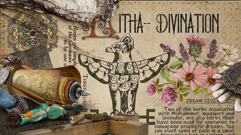 Litha Wiccan Sabbat, Midsummer, Book of Shadows, Printable Witchcraft ...