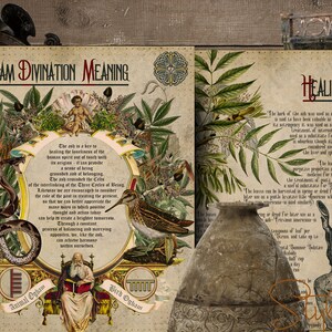 Ash, the Druids Calendar, Gallic Horoscope, Printable Book of Shadows ...