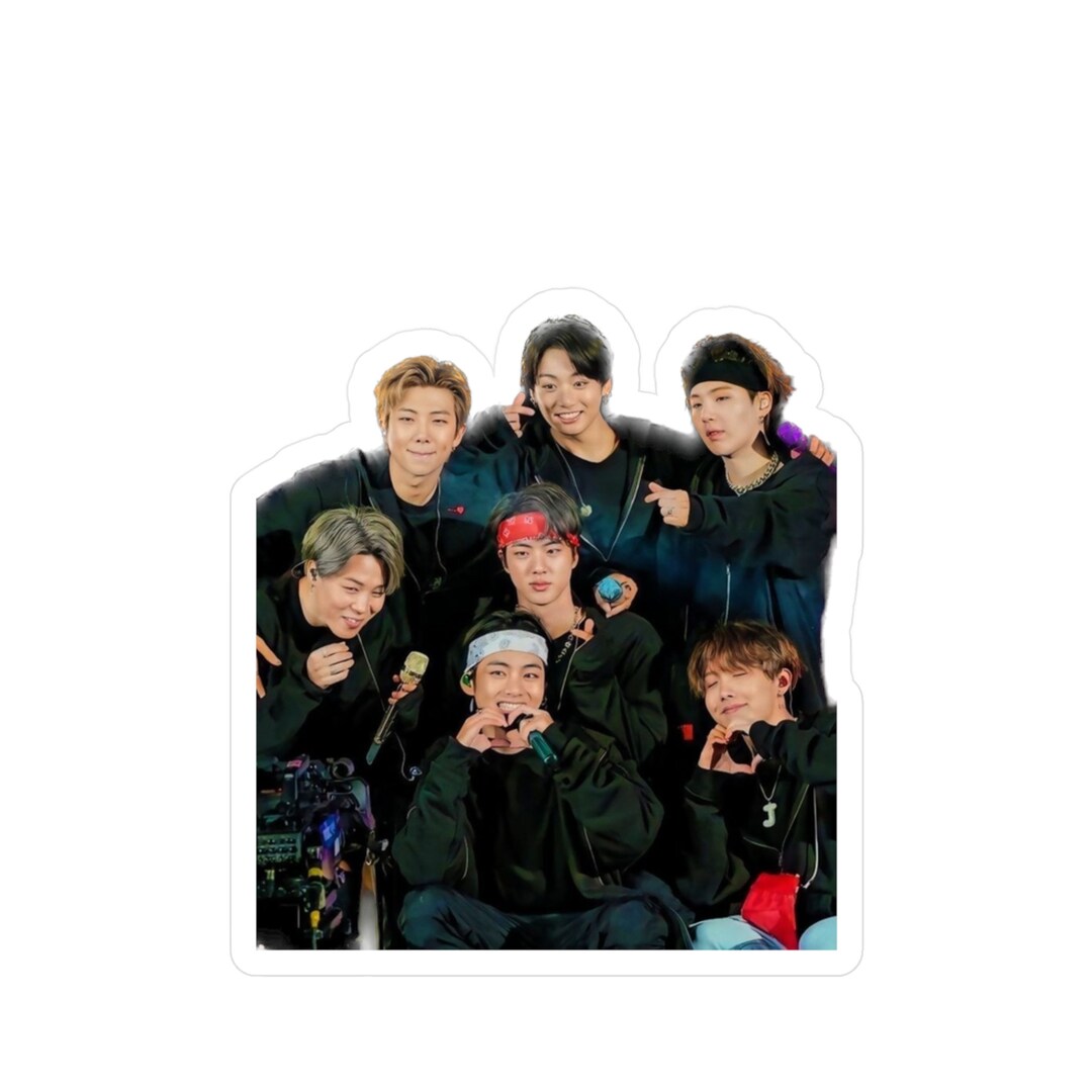 Bts - Group Sticker - Etsy