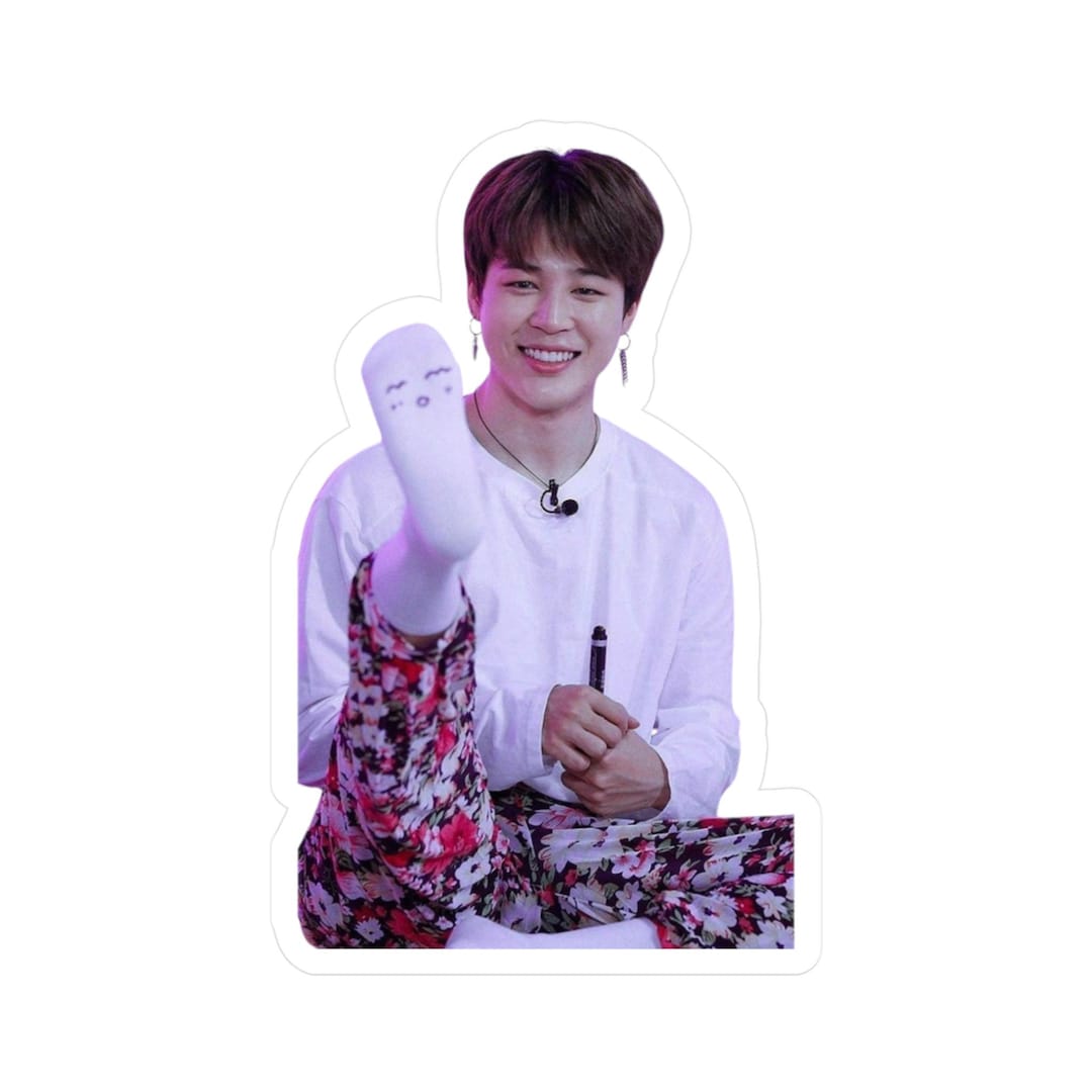 Bts Jimin Sticker - Etsy UK