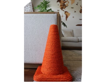 Cone Cat Scratching Post - Etsy