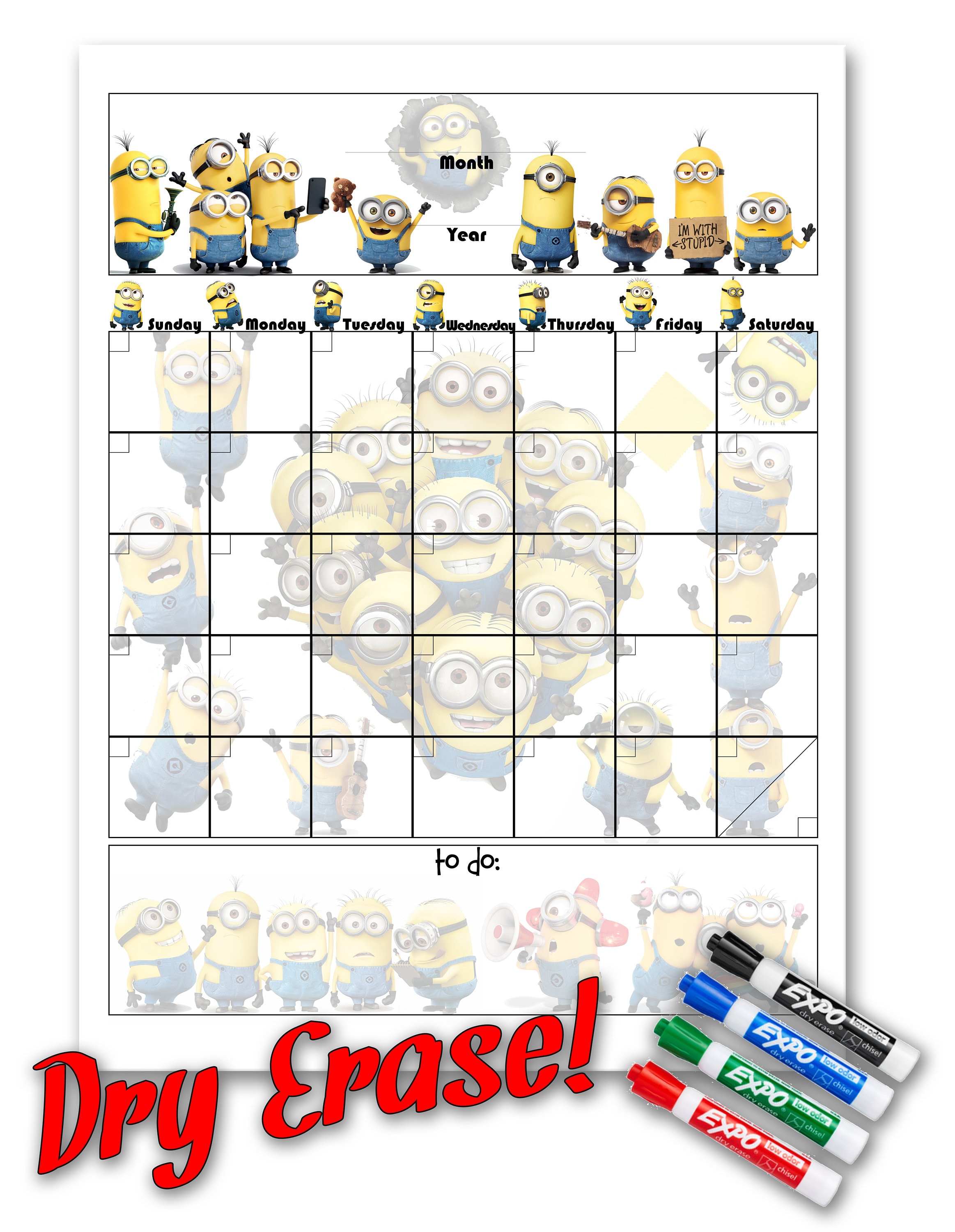 Minion daily schedule classroom minion template pdf - sheryeb