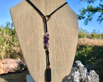 Amethyst Choker - Etsy