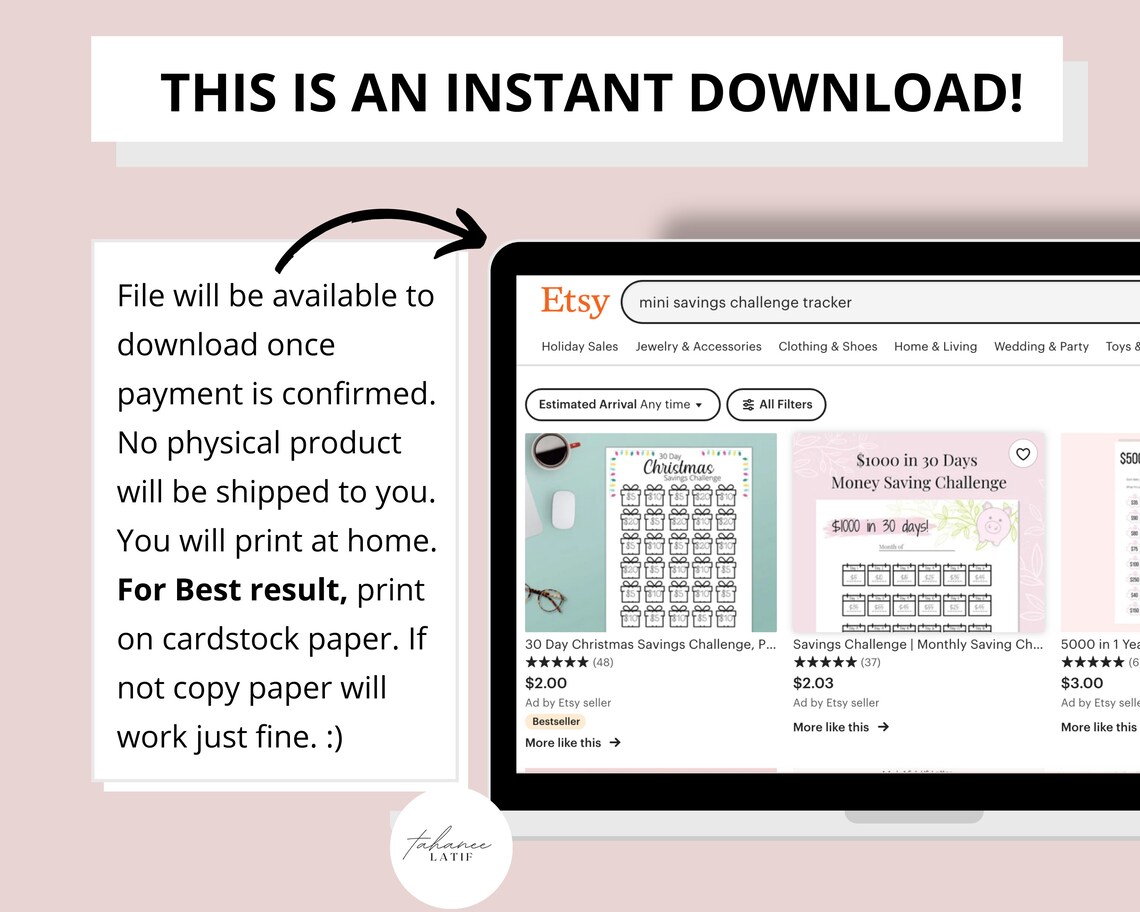 ABC Alphabet Savings Challenge Printable Instant Download - Etsy