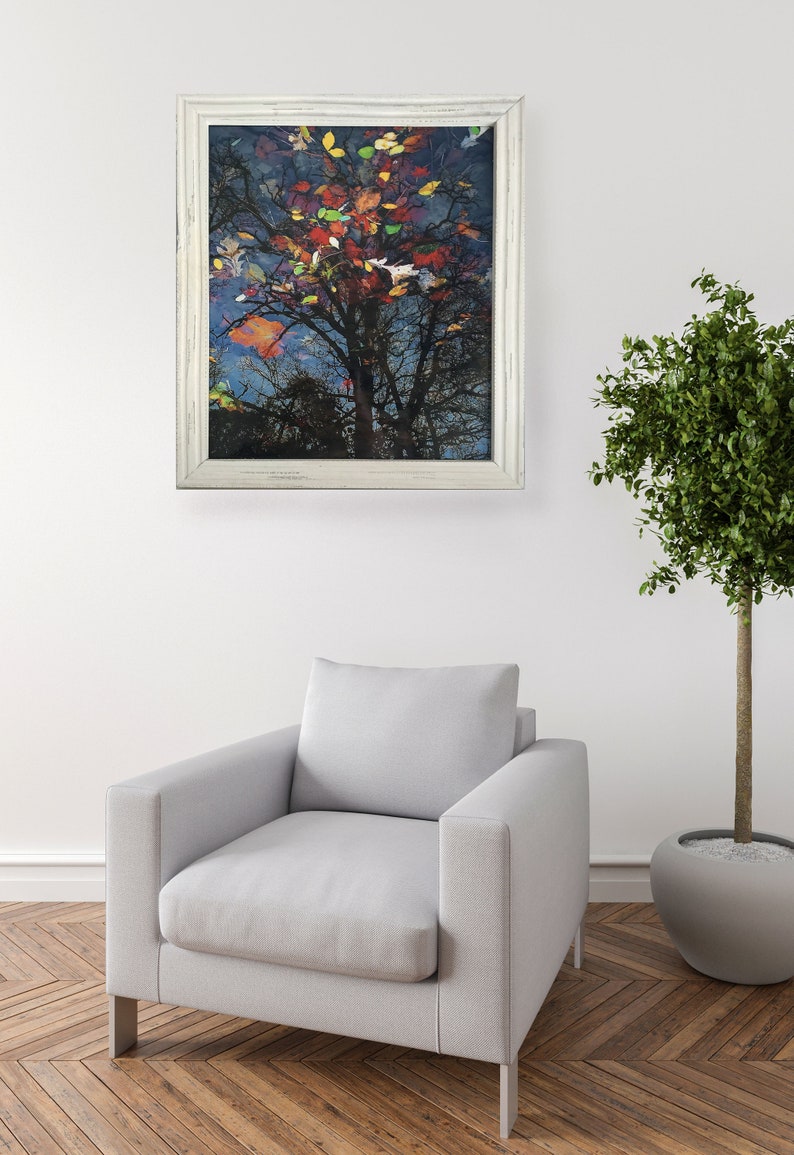 Lingering Autumn, Unique Nature Photography, Colorful Fall Image ...