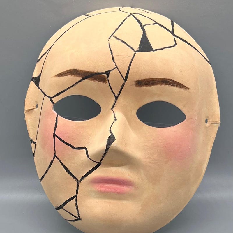 Porcelain Masks - Etsy