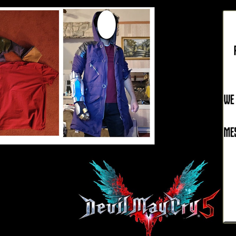 Devil May Cry 5 Vergil Cosplay Costume - Etsy