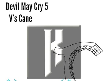 Devil May Cry 5 V Cane 3D Printable File - Etsy