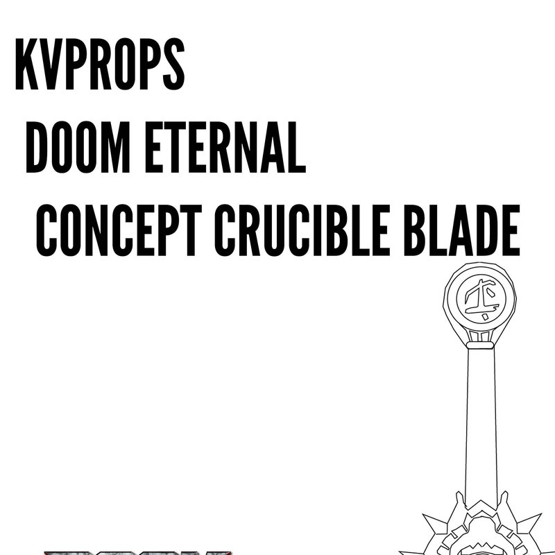 Doom Slayer Sword - Etsy