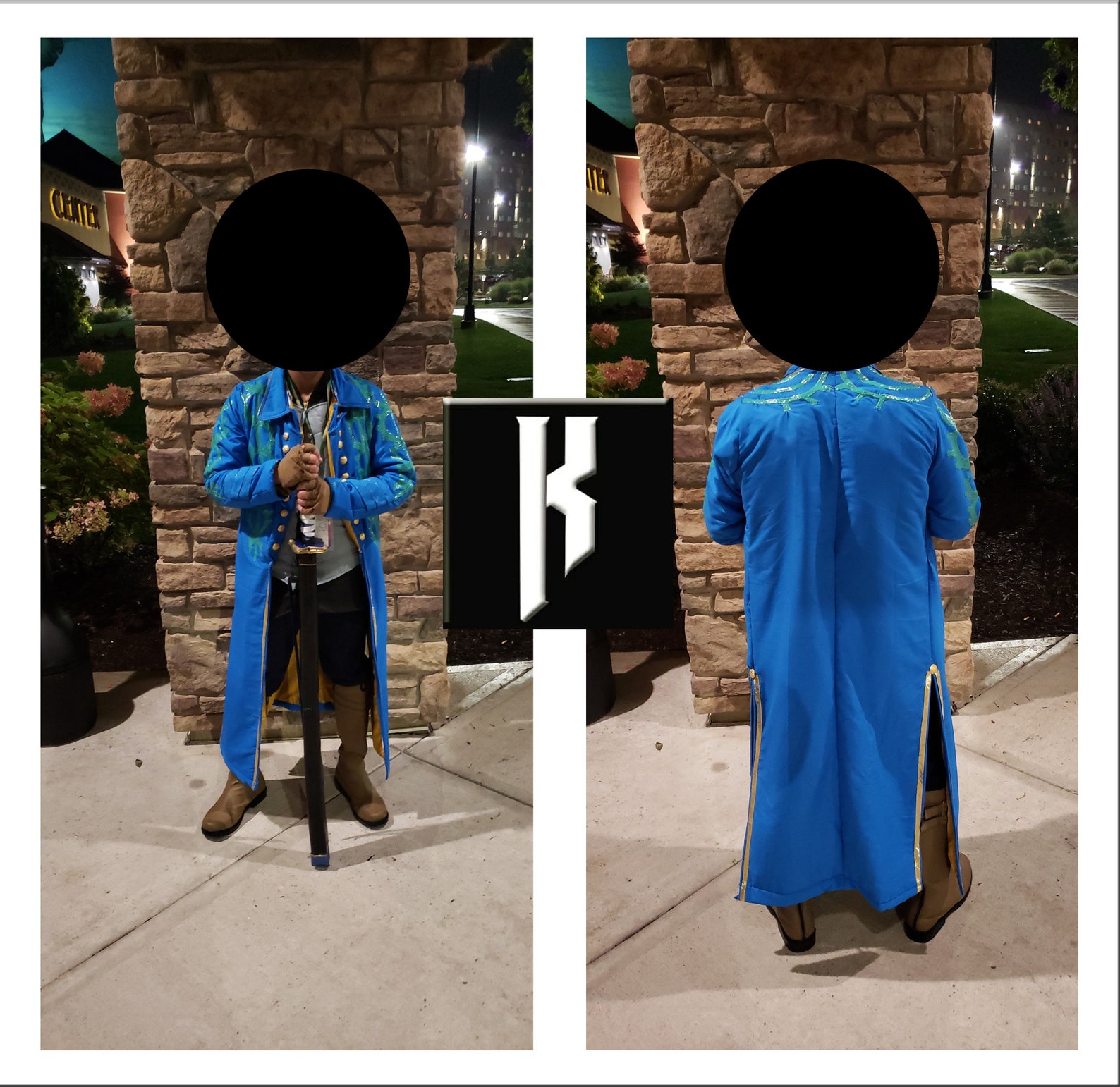 Devil May Cry 5 Vergil Outfit Pattern - Etsy