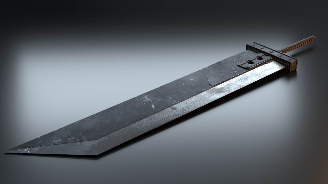 Final Fantasy VII Remake Buster Sword Pattern - Etsy