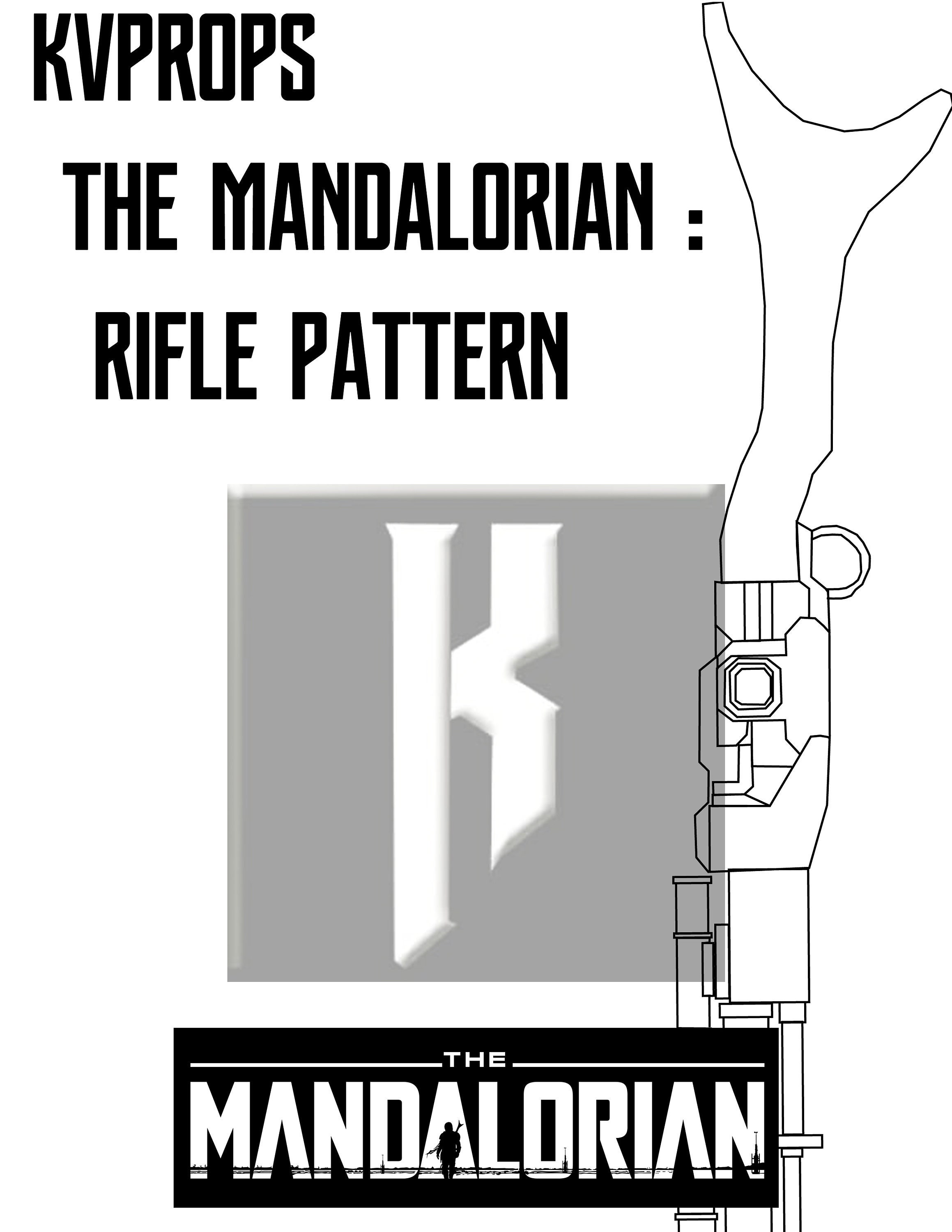 The Mandalorian : Rifle Pattern - Etsy