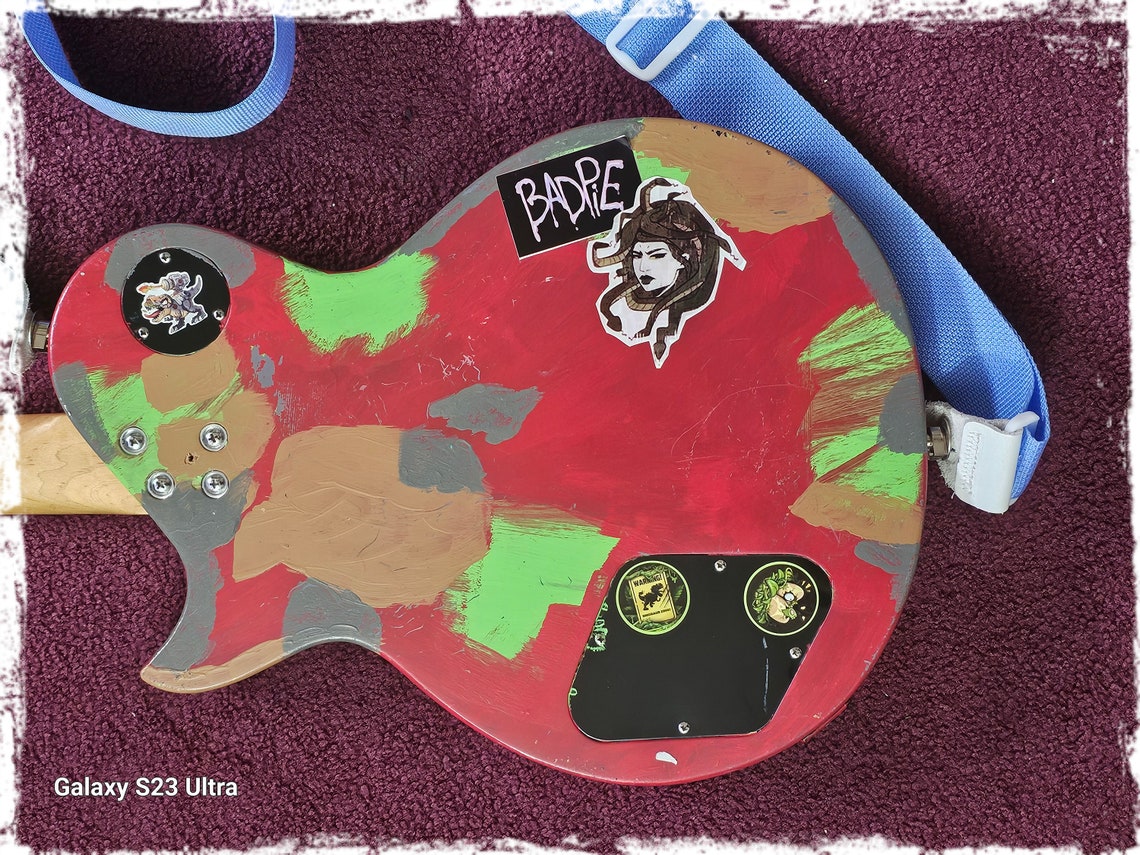 Spider Punk Guitar Made to Order - Etsy