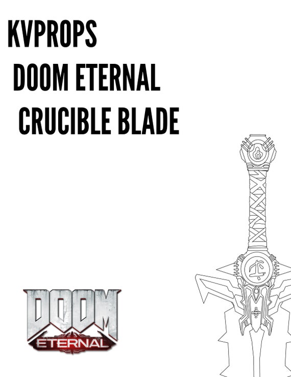 Doom Eternal : Crucible Blade | Etsy