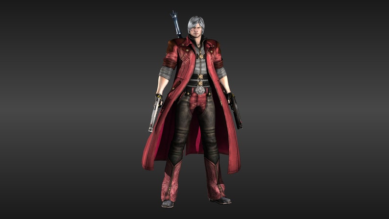 Devil May Cry 4 Dante Outfit Pattern - Etsy