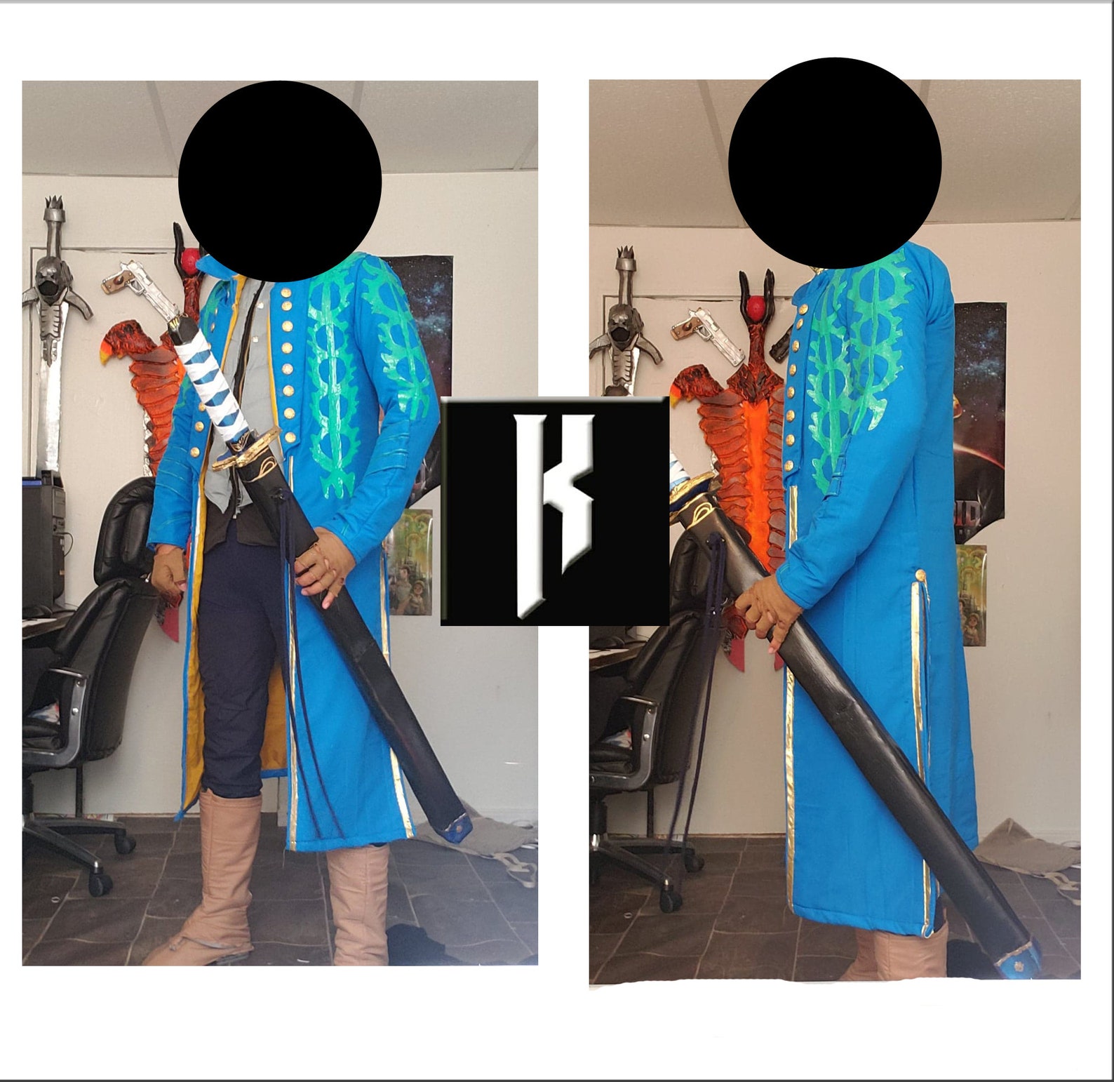 Devil May Cry 5 Vergil Outfit Pattern - Etsy