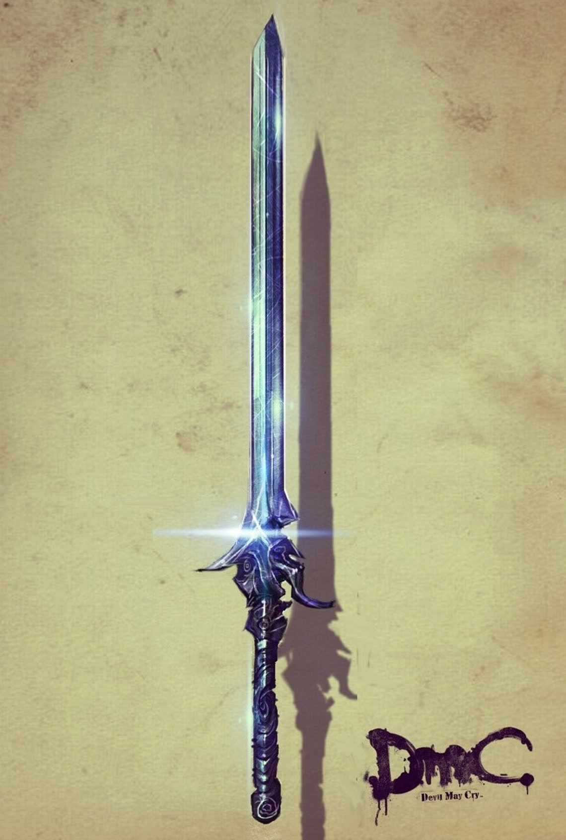 Dmc Devil May Cry Rebellion Sword Pattern - Etsy