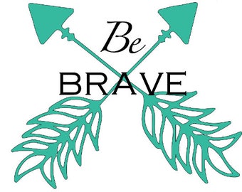Brave arrow | Etsy