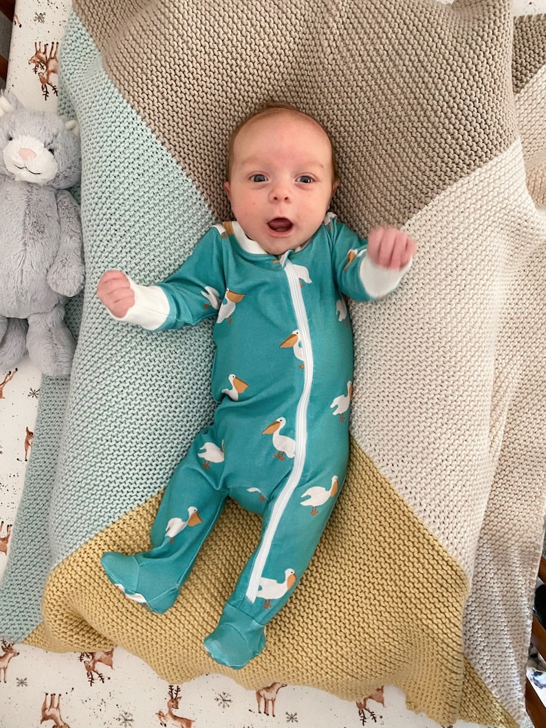 Zipper Sleeper With Zipper Guard PDF Sewing Pattern - Etsy