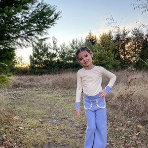 Wide Leg Pants With Ruffle Pockets PDF Sewing Pattern - Pattern #100 - Etsy