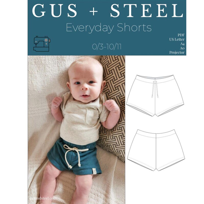 Toddler Shorts Pattern - Etsy