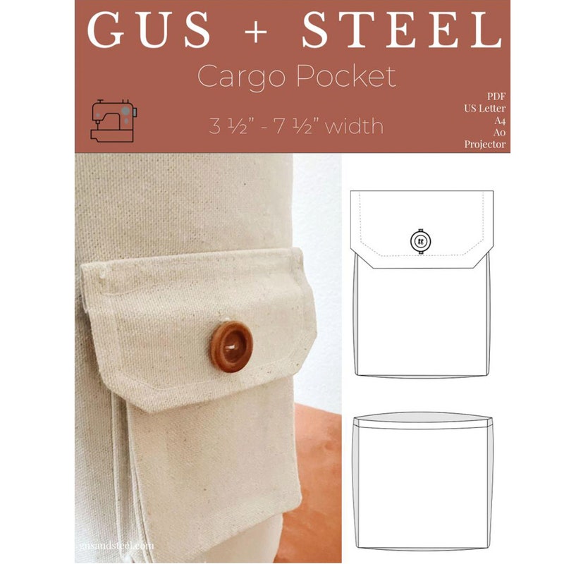 Sew on Pocket for Clothing - Etsy UK