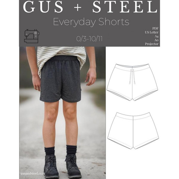 Shorts Pattern - Etsy