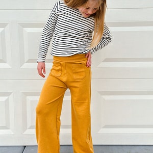 Wide Leg Pants With Ruffle Pockets PDF Sewing Pattern - Pattern #100 - Etsy