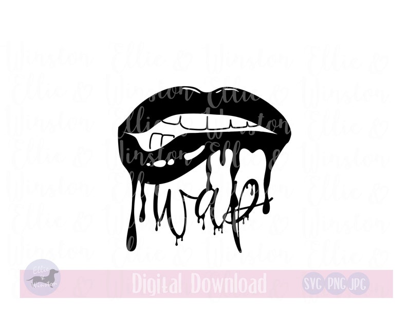 WAP SVG WAP Png Wap Download Megan Stallion Cardi B - Etsy