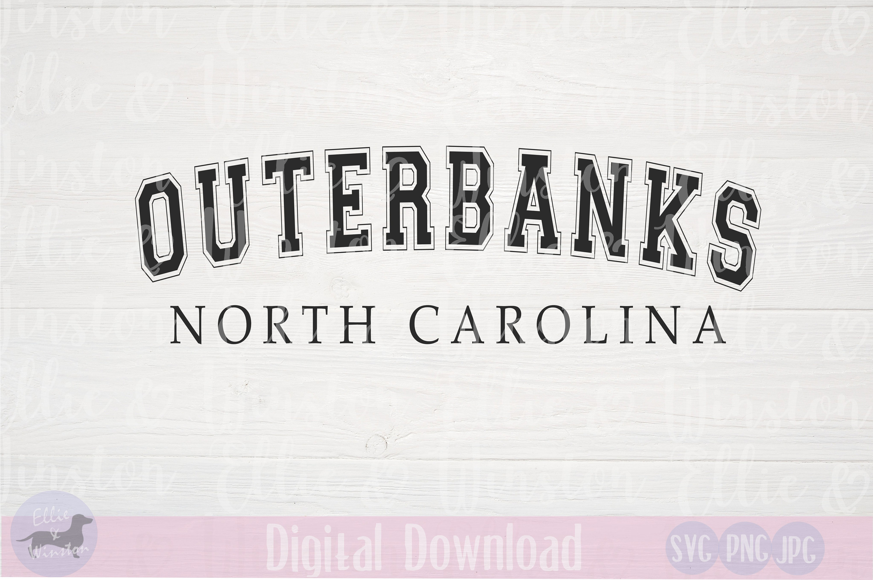 Outer Banks North Carolina SVG PNG / Outer banks SVG / Outer - Etsy España