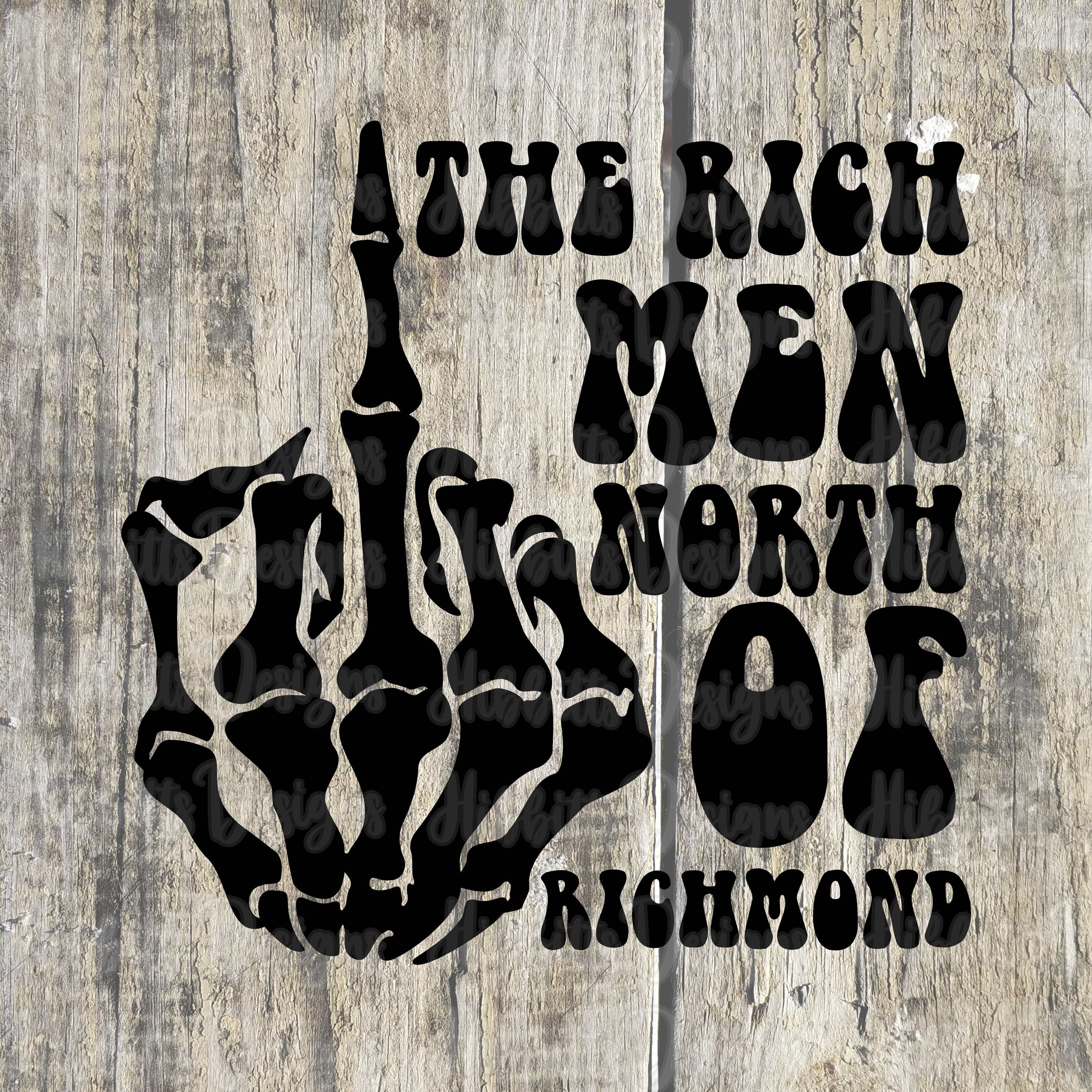 F the Rich Men North of Richmond PNG SVG Oliver Anthony Music - Etsy