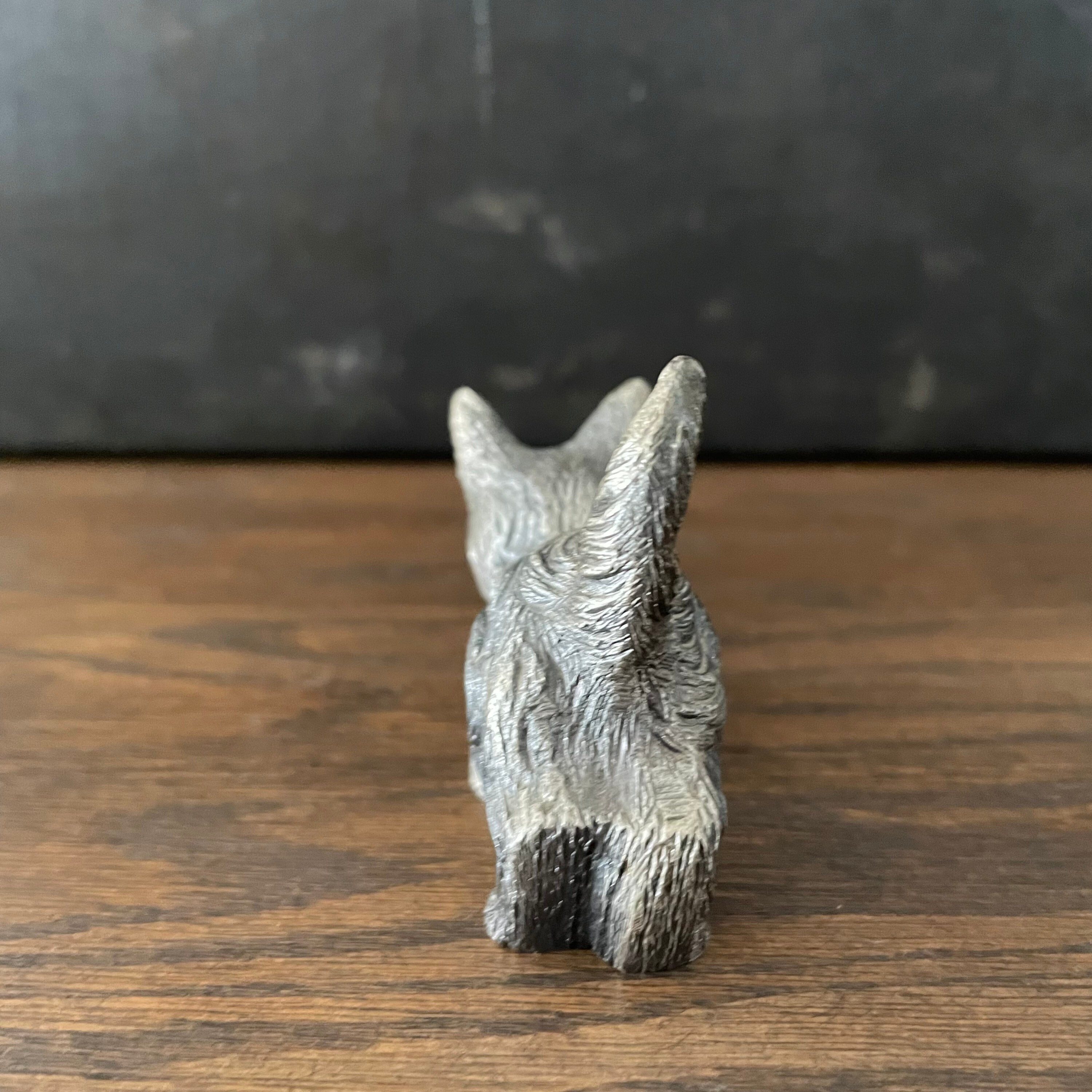 Vintage Pewter Cat Made in Italy Peltro Pewter Cat Playing - Etsy
