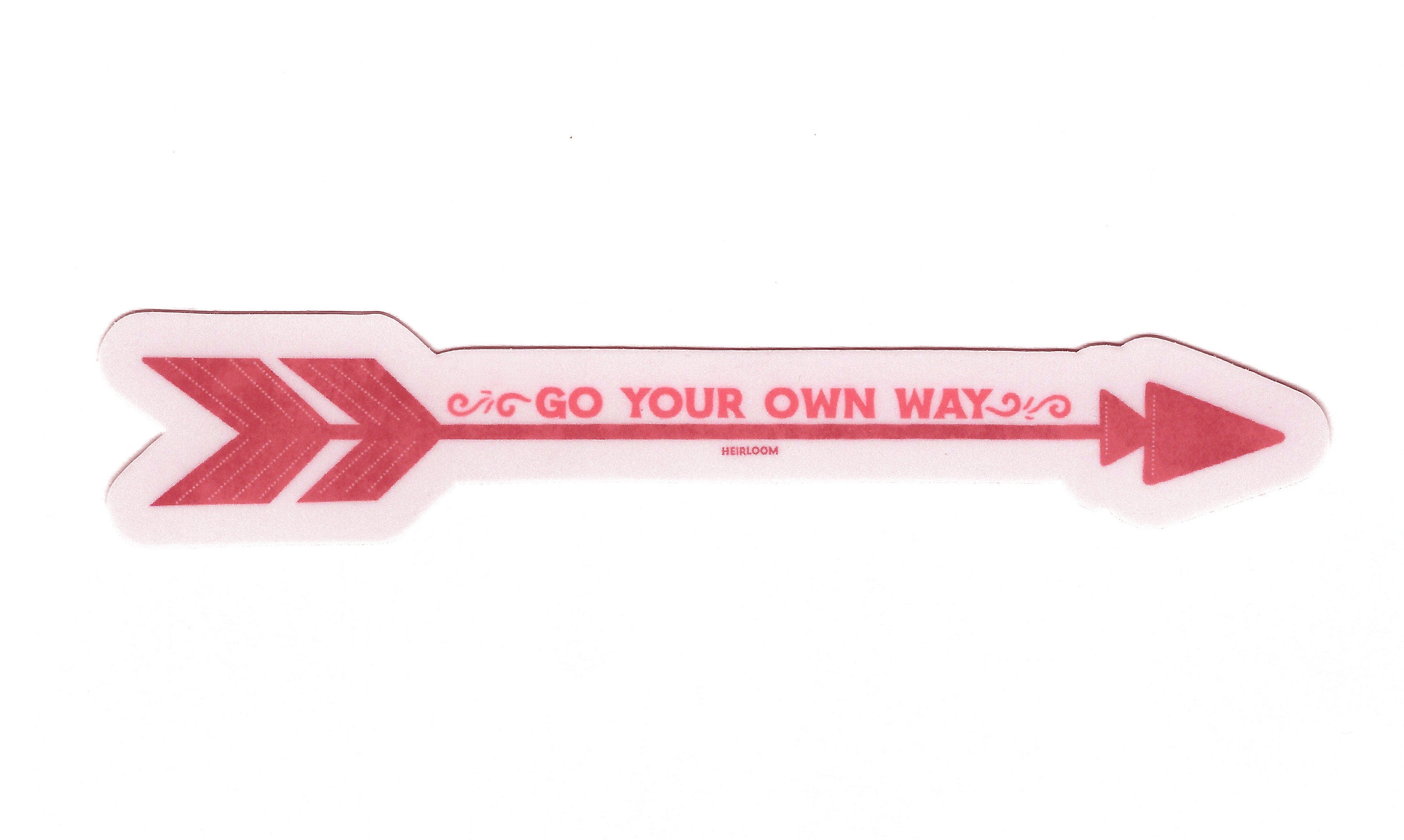 Go Your Own Way Arrow Sticker. Art Stickers. Decal. Boho Art. - Etsy