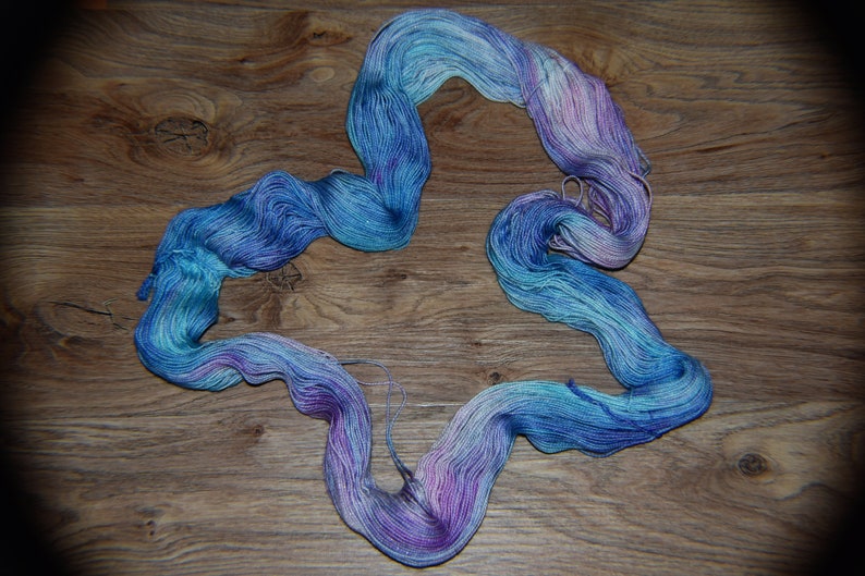 Mermaid Hand Dyed Yarn - Etsy