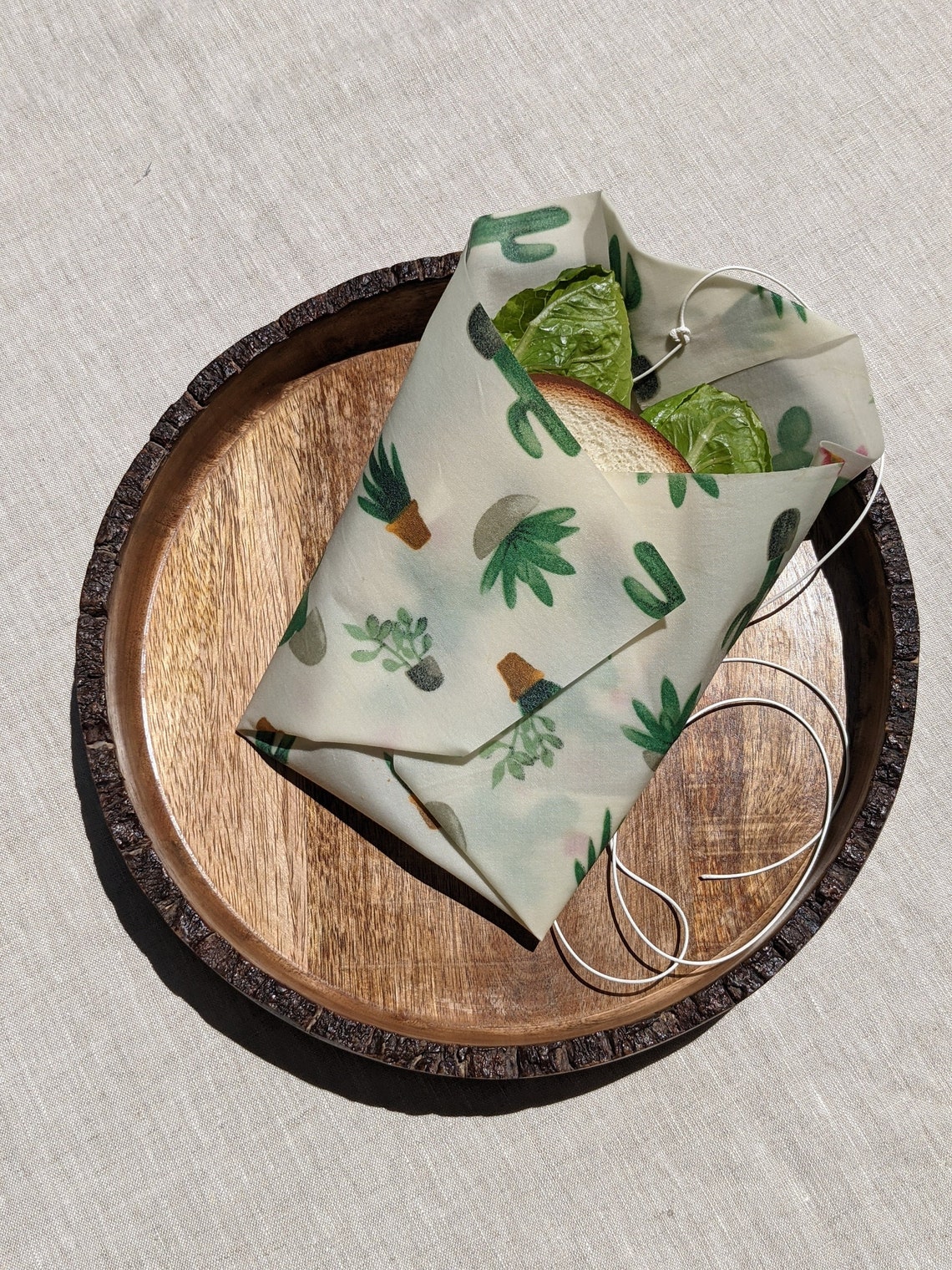 Beeswax Sandwich Wrap Set of 3 Reusable Food Wrap Sustainable - Etsy