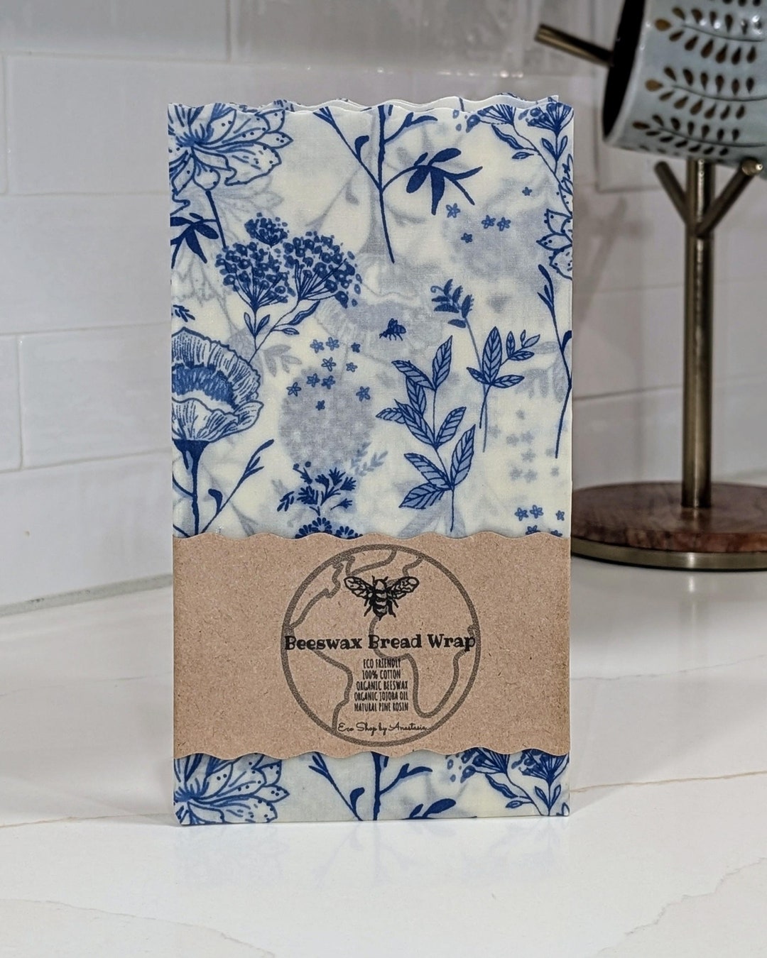 XXL Beeswax Bread Wrap | Cheese Wrap | 100% Cotton | Organic Wax | Eco ...