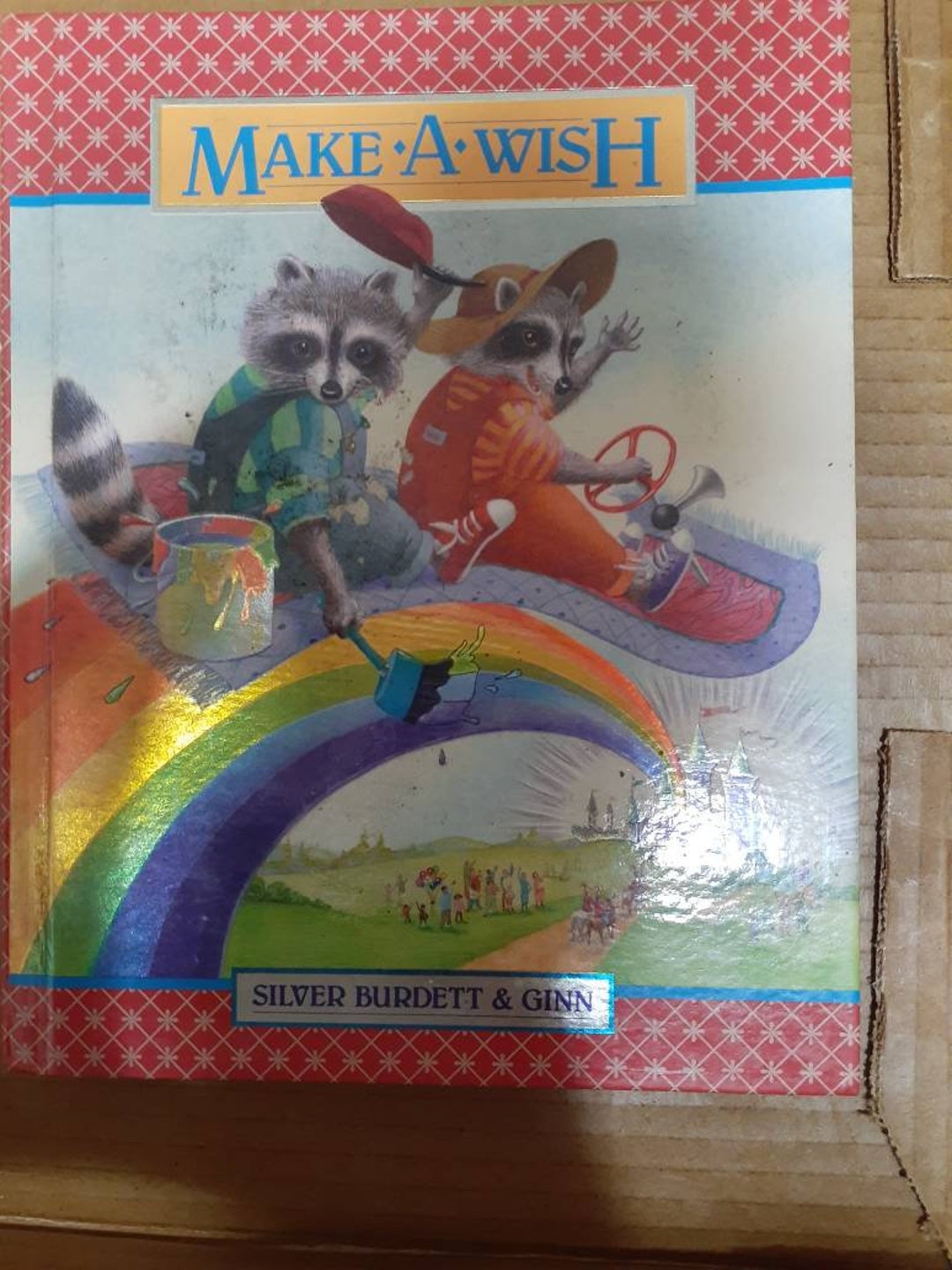 Children's Book Make a Wish Copyright 1989 - Etsy