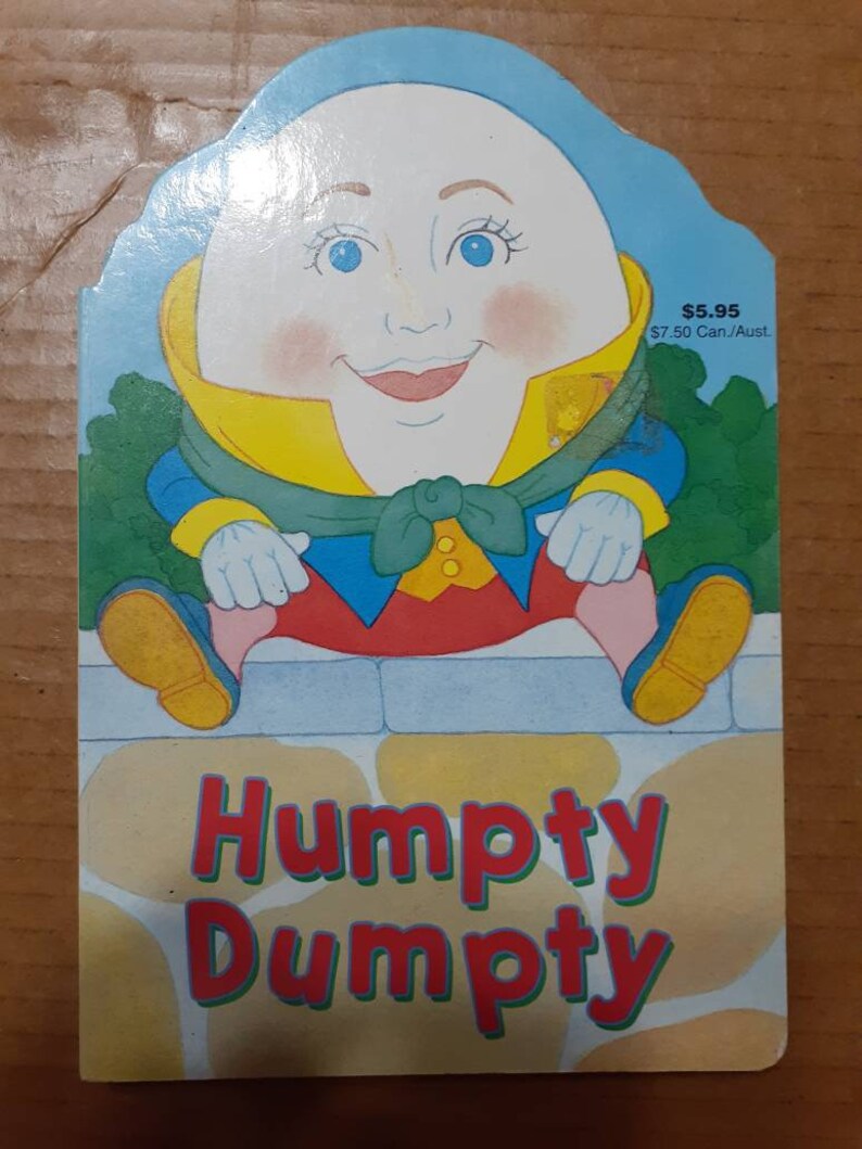 Children's Book Humpty Dumpty - Etsy