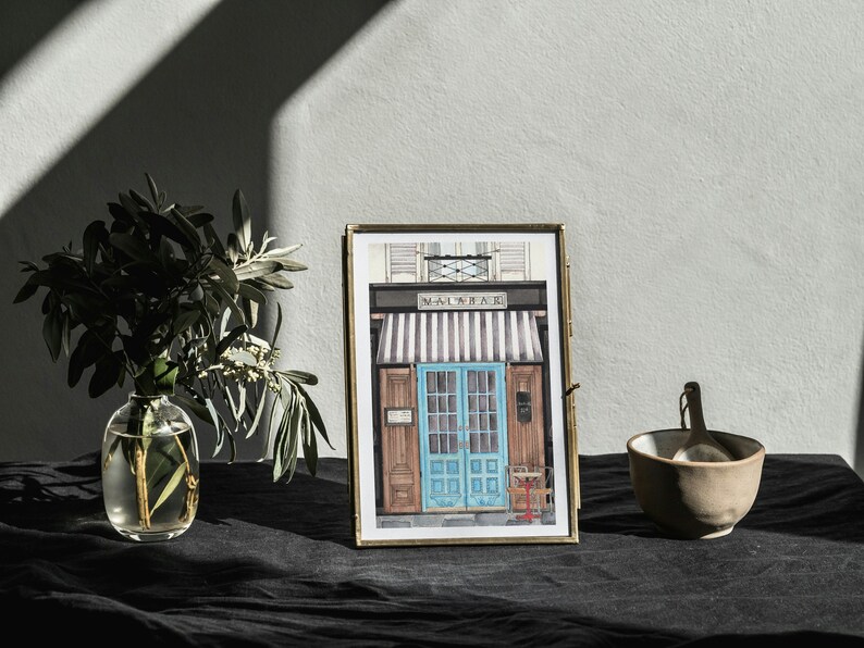 Le Malabar Watercolor PRINT, Fine Art Print, Watercolor, Wall Art, Home ...