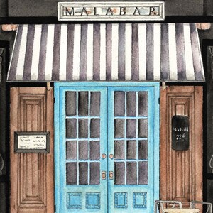 Le Malabar Watercolor PRINT, Fine Art Print, Watercolor, Wall Art, Home ...