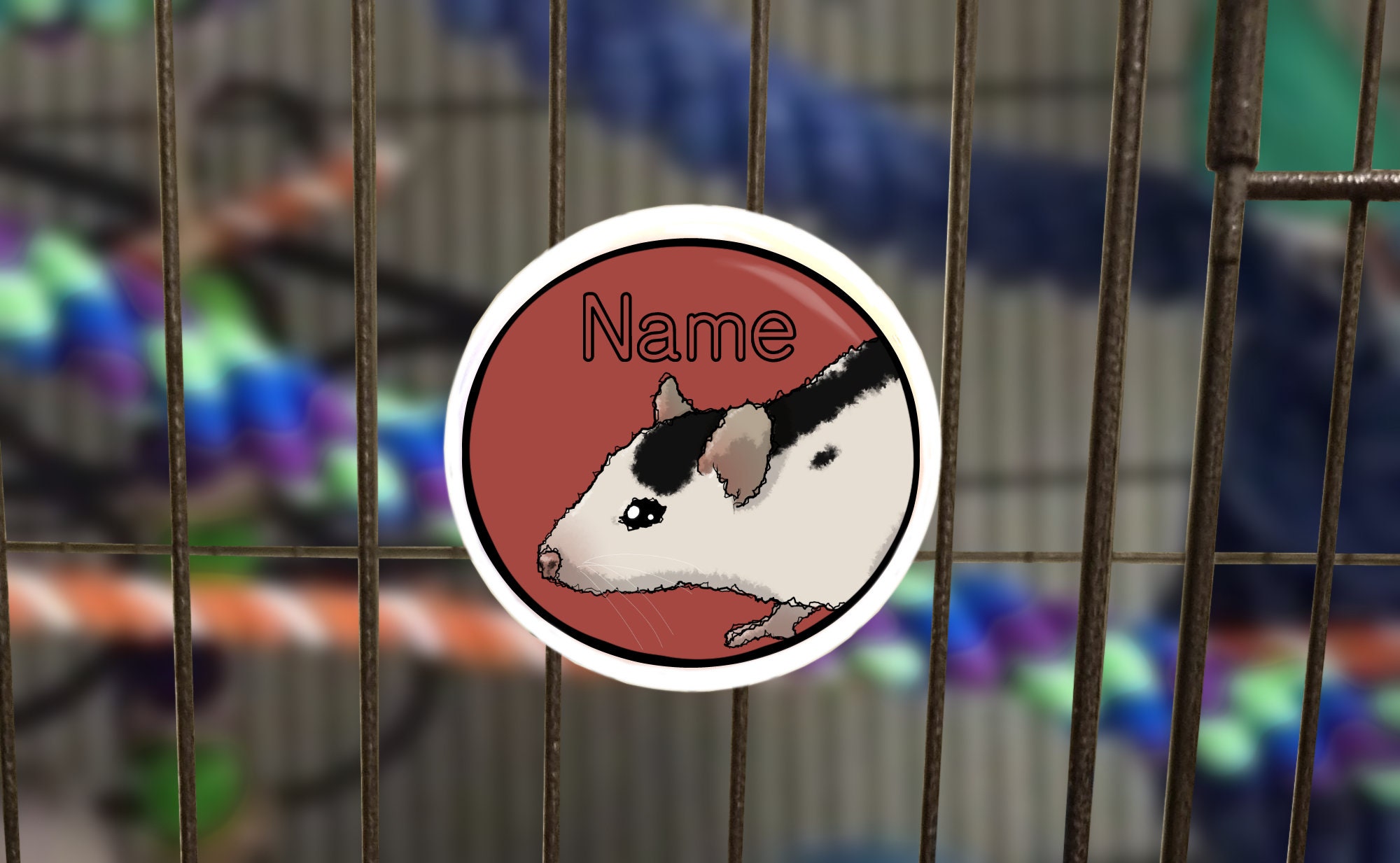 Enclosure Name Plate Ceramic Mouse V2 - Etsy