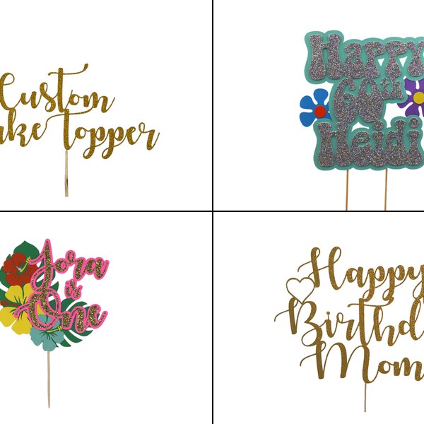 Design Your Own Cake Topper - Etsy