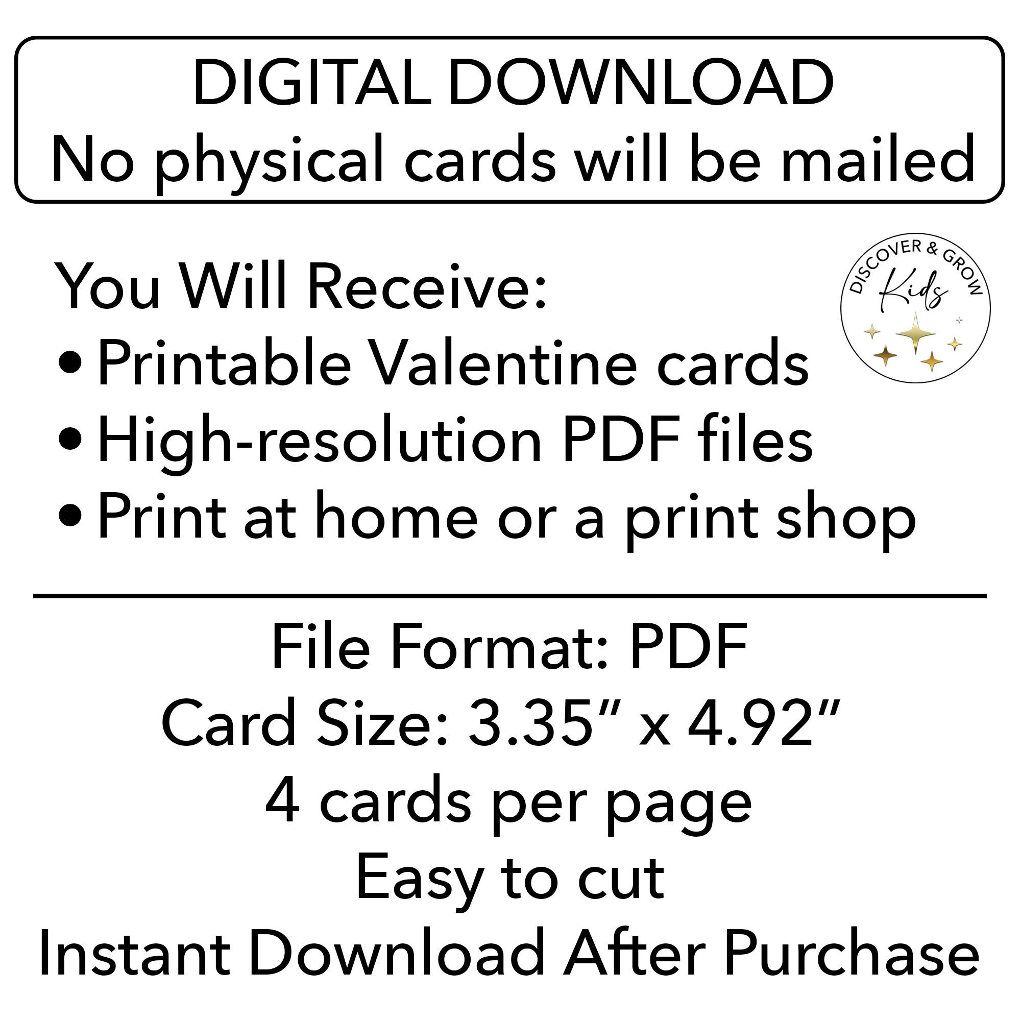 Funny Meme Valentines Cards for Kids – '67' Themed, Printable Classroom ...
